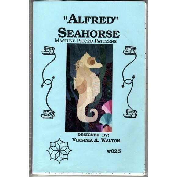 Unbranded | Office | Seahorse Alfred W25 Machine Pieced Quilt Patterns ...